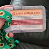 CPTSD Medical Card Pack of Two Crisis Card Emergency Depression Anxiety ...