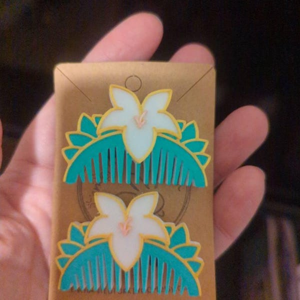 Mulan Hair Clips 3D Printed Mulan Comb Mulan Hair Accessories Mulan ...