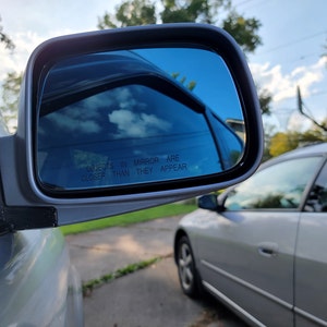 Custom Anti-glare Side-view Mirror Tint Kit - Etsy