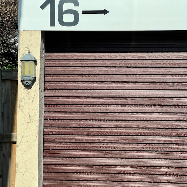 LARGE - EXTRA LARGE Anthracite Stainless Steel House Number - 15cm ...