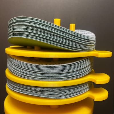 5 Universal Orbital Sander Disk Holder/dispenser - Etsy