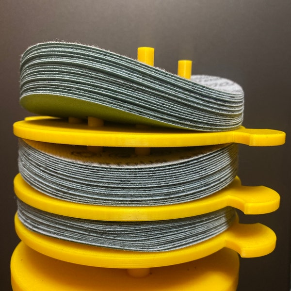 5" Universal Orbital Sander Disk Holder/dispenser - Etsy