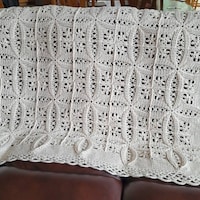 Double Wedding Ring Heirloom Blanket Detailed Crochet Pattern PDF Photo ...