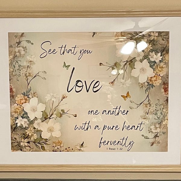 Art Print Psalm, Wall Art, Scripture Art, Bible Verses, Christian Art ...