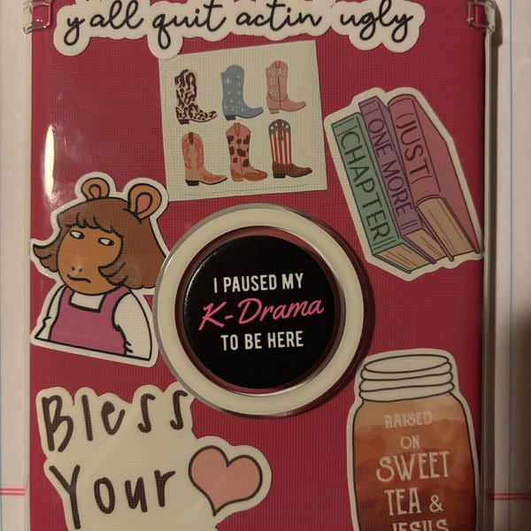 Cute Pink Airplane Travel Sticker, "girl Be Trippin'" Decal - Etsy