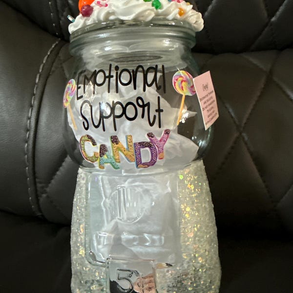 Funny Motivational Candy Jar Gift, Custom Treat Candy Holder for Boss ...