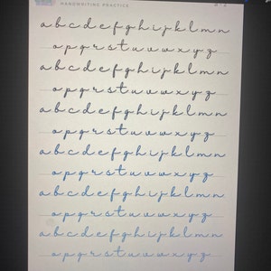 Simple Handwriting Practice Worksheets | Printable Handwriting Workbook ...