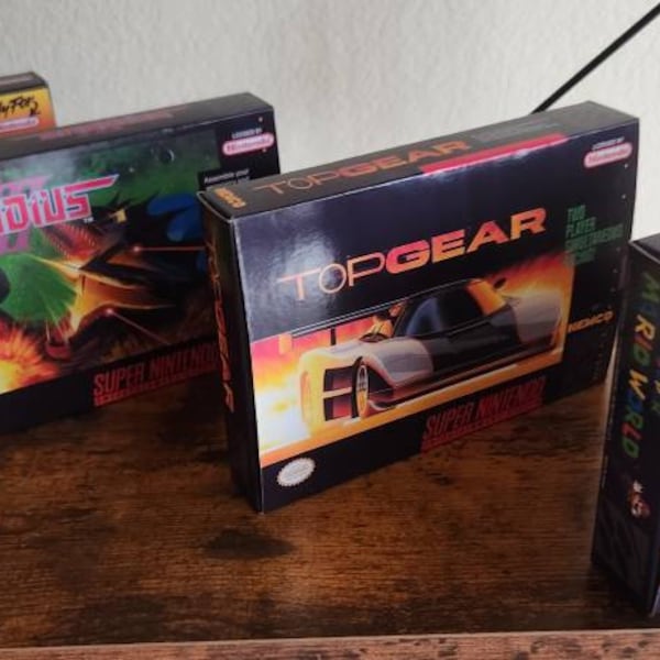 Super Mario World Replacement Box - Super Nintendo SNES - Highest ...