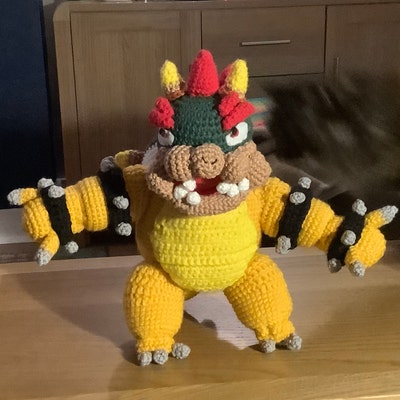 Bowser Crochet Pattern Amigurumi PDF ENGLISH Instructions Only - Etsy