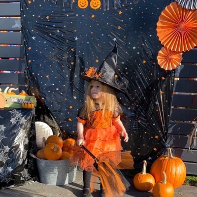 Halloween Witch Hat Little Witch Hat Little Girls Witch Hat - Etsy
