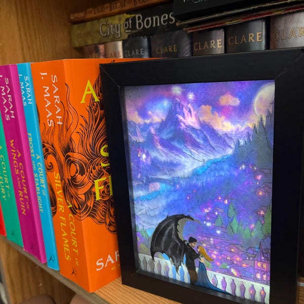 The Parapet LEGACY Edition | Light Box Book Nook, Dragon Book Fantasy ...