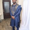 Navy Blue AGBADA, AGBADA for Men, African AGBADA, African Wedding Suit ...