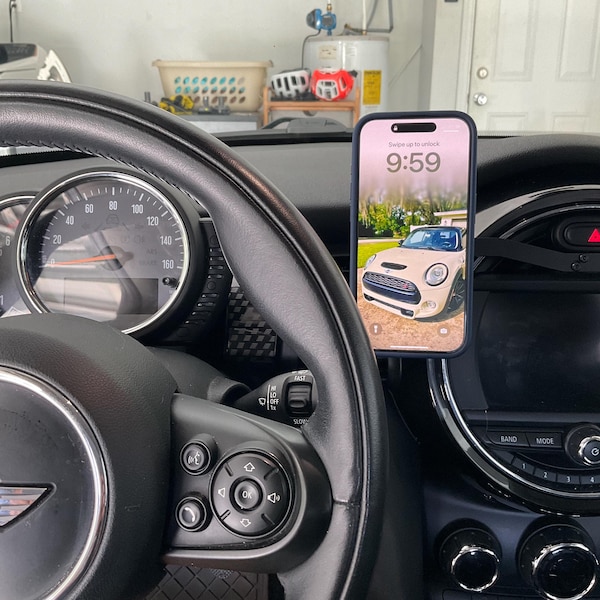 Mini Cooper Smartphone Holder. Mini Cooper Phone Holder Car Mount ...