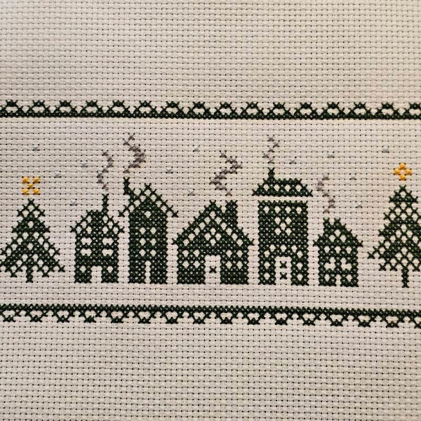 Snowflakes Cross Stitch Patterns, Christmas Cross Stitch Patterns, Mini ...