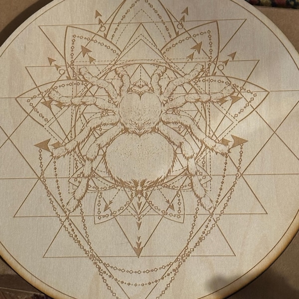 Infinity Flower of Life Crystal Grid Infinity Crystal Grid Altar ...