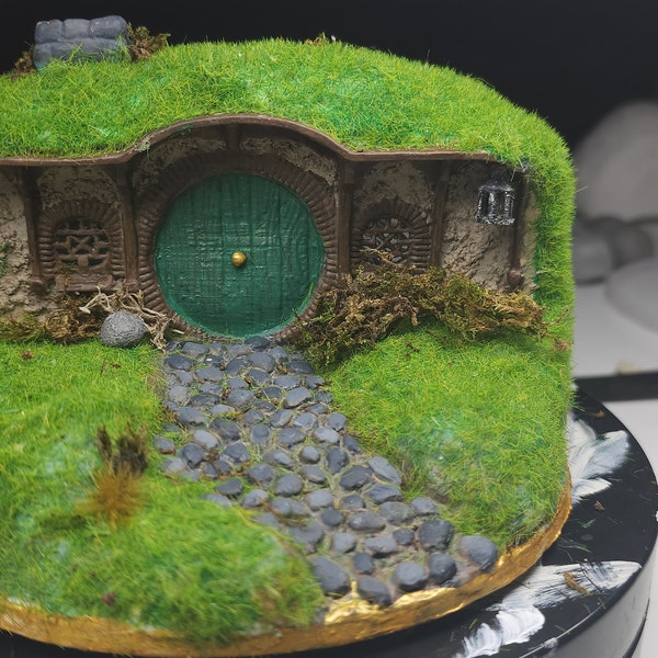 Hobbit Hole Diorama DIY Kit | Hobbiton, Gift, Geek, Creative, Fantasy ...