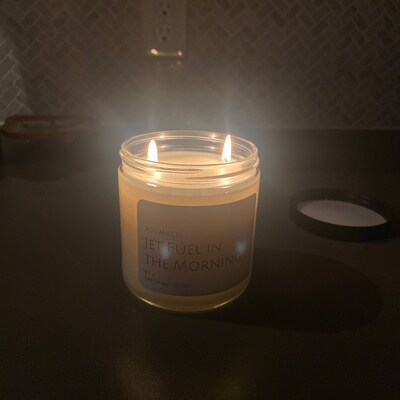 JET FUEL in the MORNING Airplane Candle, Jet Fuel Candle, Pilot Gift - Etsy