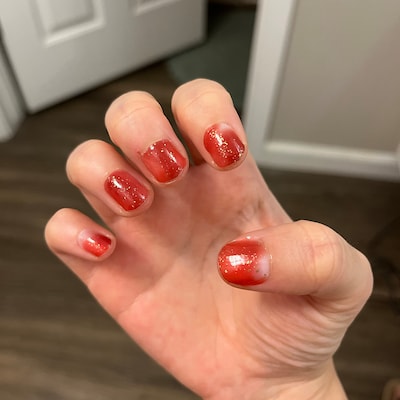 White Abstract Nail Wraps Nail Polish Sticker Nail Strips - Etsy