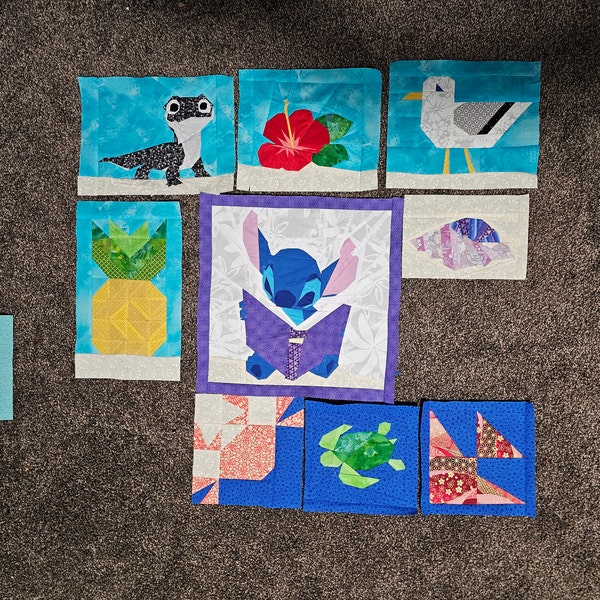 Seashell Quilt Block Pattern, PDF Pattern Instant Download, Seashell ...