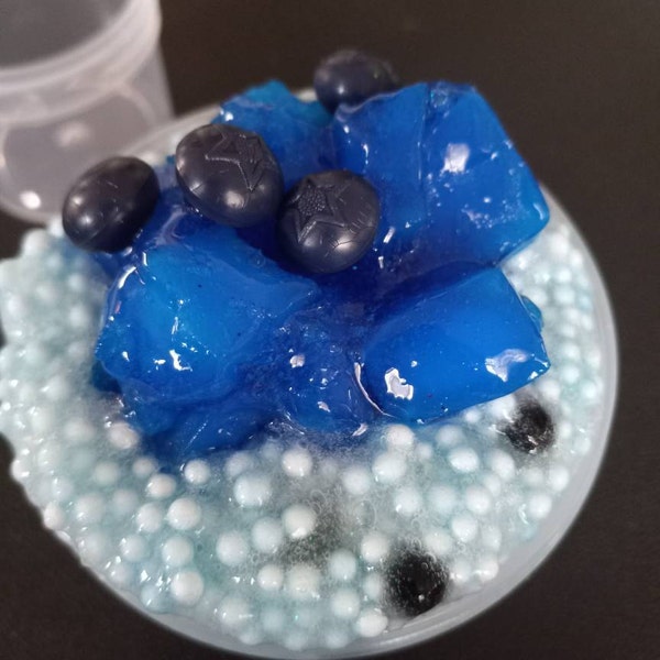 Beach Paradise Snow Fizz Slime, Pina Colada Scent - Etsy