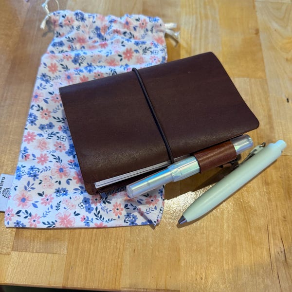 Leather Large Bible Cover Compatible With Hardcover NIV, ESV Study ...