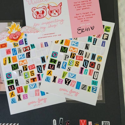 Angry Emo Cat Sticker Holographic Cat Sticker, Waterproof, Cute Cat ...