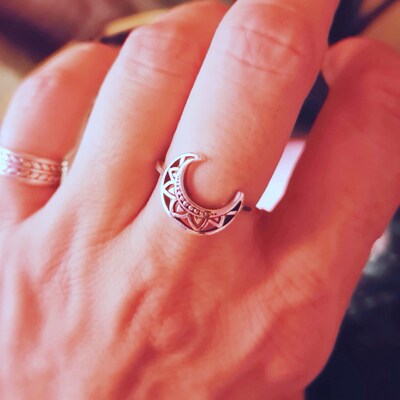 Winged 925 Sterling Silver Ring, Angel Silver and Cubic Zirconia Ring ...
