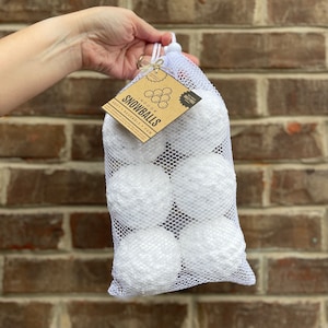 PRINTABLE Snowball Packaging DIGITAL PDF Insert Cards & Labels for ...