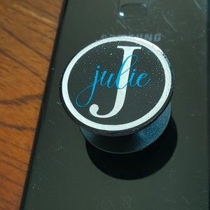 Pop Socket Finger Grip Personalied Finger Grip Custom - Etsy