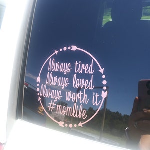 Mom Decal Mom Decal for Car Decal for Women Gift for Mom Gift for Her ...
