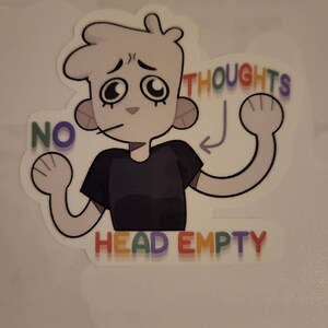 Ghost With Frogs Glossy Vinyl Sticker - Etsy