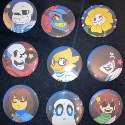 Undertale Button Set - Etsy