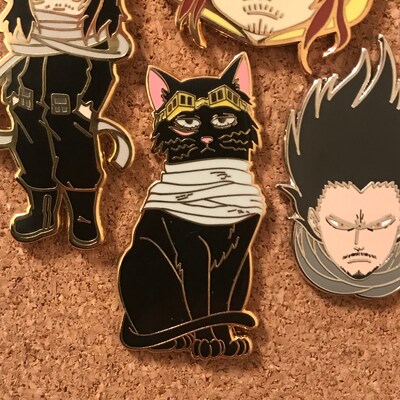 My Hero Academia Enamel Pin Eraser Kitty - Etsy