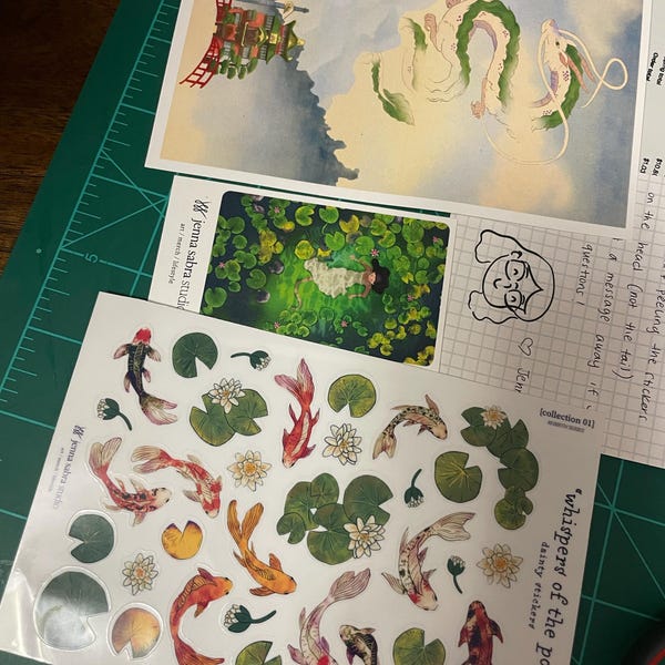 Chihiro Sweet Pea Flower Stickers | Spirited Away and Billie Eilish ...