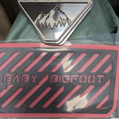 Custom Text Fender Replacement Emblem Pair Fits Bronco Badlands - Etsy