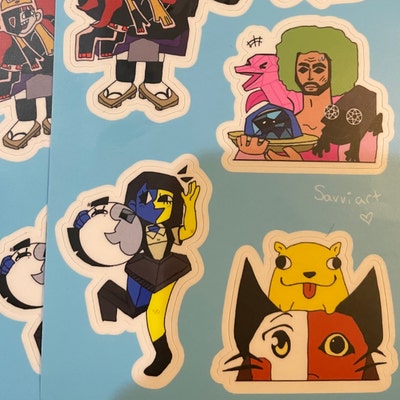 ENA Inspired Sticker Set - Etsy