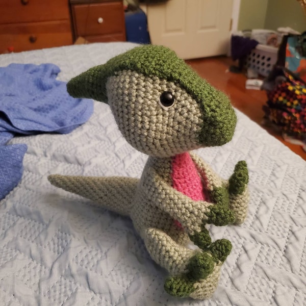 Parasalphosaurus, Dinosaur Crochet Pattern, Crochet Pattern, Crochet ...