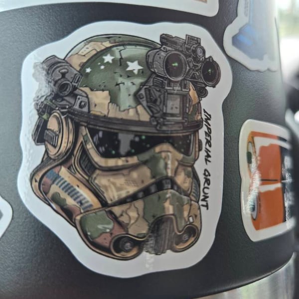 SF ODA Clone Trooper Tac Helmet Sticker - Etsy