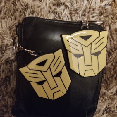 Transformers Autobot Emblem Keychain 80s Cartoon Holiday Bag Charm Tag ...