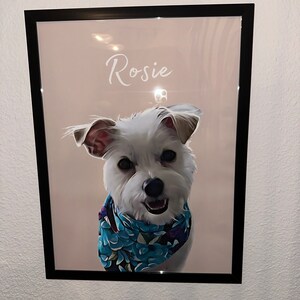 Custom Wrapping Paper Using Pet Photo Personalized Dog Christmas ...