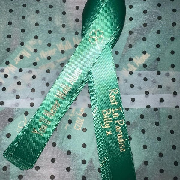 Memorial Gift | Funeral Favours | Forever in Our Hearts | Custom Made ...