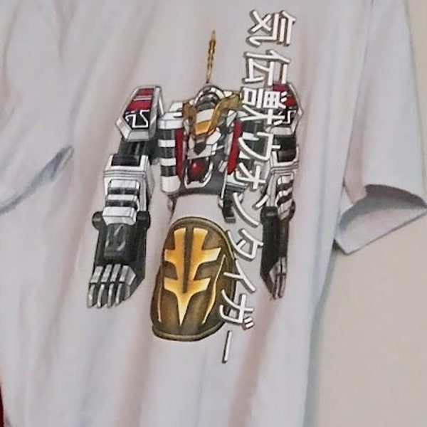 Tyranno Ranger Super Sentai T Shirt Red MMPR Zyuranger Custom Graphic ...