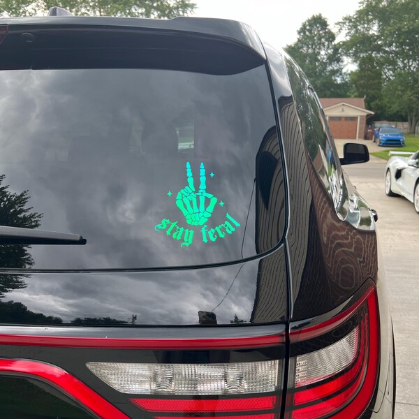 Support Your Local Cryptids Bumper Decal, Spooky Car Accessories ...