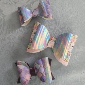 Royal Blue Metallic Rainbow Mermaid Scales Printed Faux - Etsy