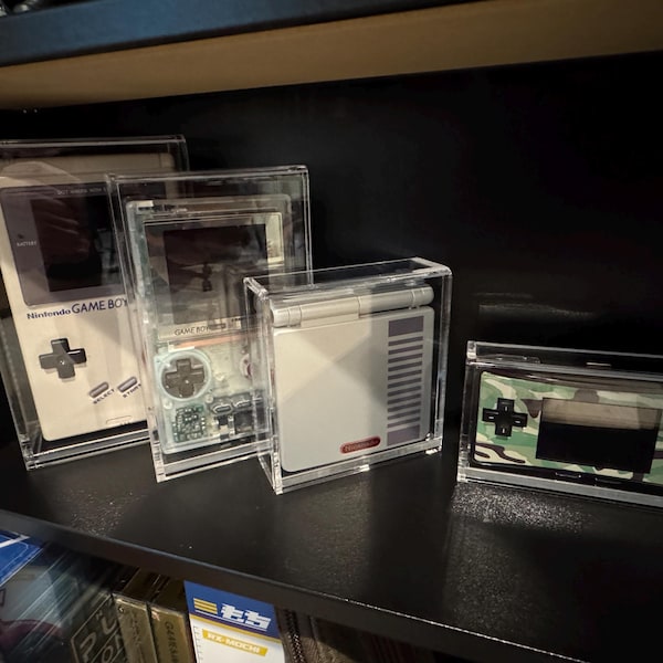 Acrylic Bitlounger S Modular Storage for Retro Video Games Cover ...