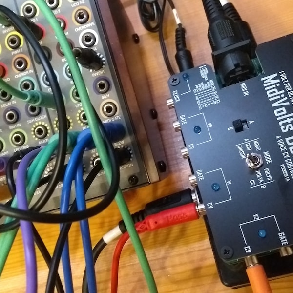 Midivolts Desktop - Polyphonic 4 Voice Midi to CV Controller - Etsy UK