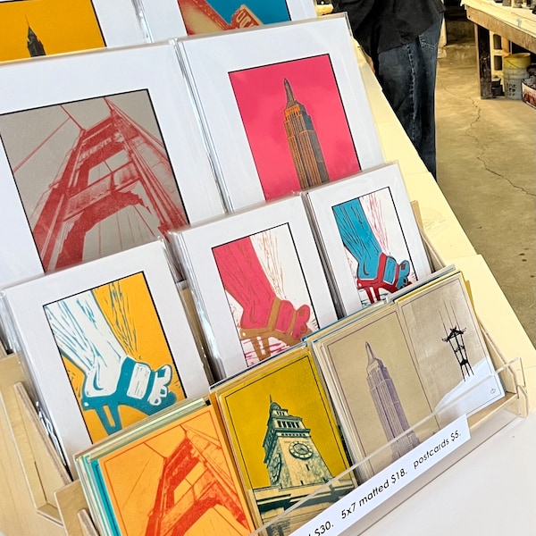 Acrylic Business Card Stand - Etsy