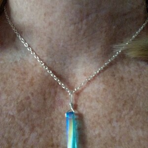 Light Blue Angel Aura Quartz/ Aqua Angel Aura Quartz- Crystal, Stone ...