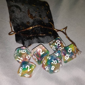 Bard Song Dnd Dice Set for Dungeons and Dragons D20 TTRPG Polyhedral ...