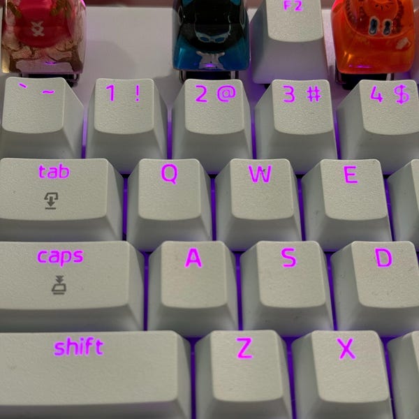 Custom Spacebar Keycap, Custom Keycap, Artisan Keycap, Character Custom ...